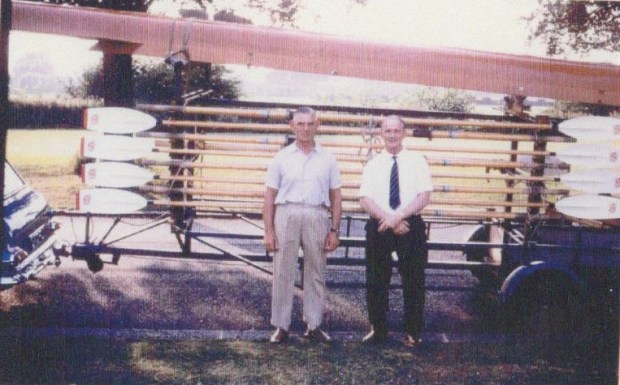 The men behind two of the HWR trophies – Rowing Story